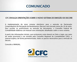 Atenção, Profissional! Já Está em Vigor o Novo Sistema de Decore – CRCMS